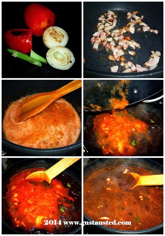 Gusta Usted | Sopa de frijol con chochoyones gran receta - Gusta Usted