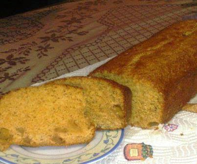 Gusta Usted | bizcocho o panqué manzana fácil y delicioso - Gusta Usted