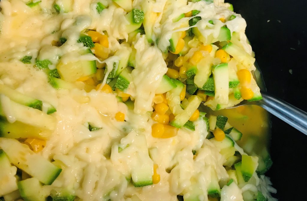 Gusta Usted | Receta Calabacitas con Elote y Queso - Gusta Usted